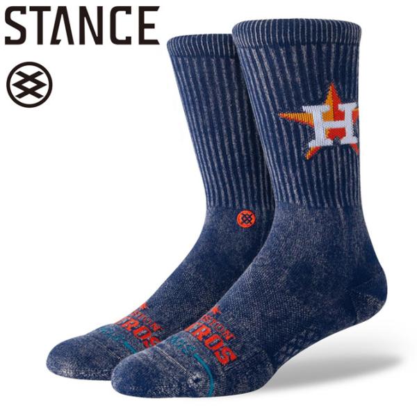 ・アメリカ合衆国テキサス州ヒューストンにあるミニッツメイド・パークに本拠を置く大リーグ ヒューストン・アストロズ のウォッシュ加工を施したチームソックス・上質のコームドコットンを使用し、通気性が良く、柔らかで滑らかな肌触りを実現。磨耗の激し...