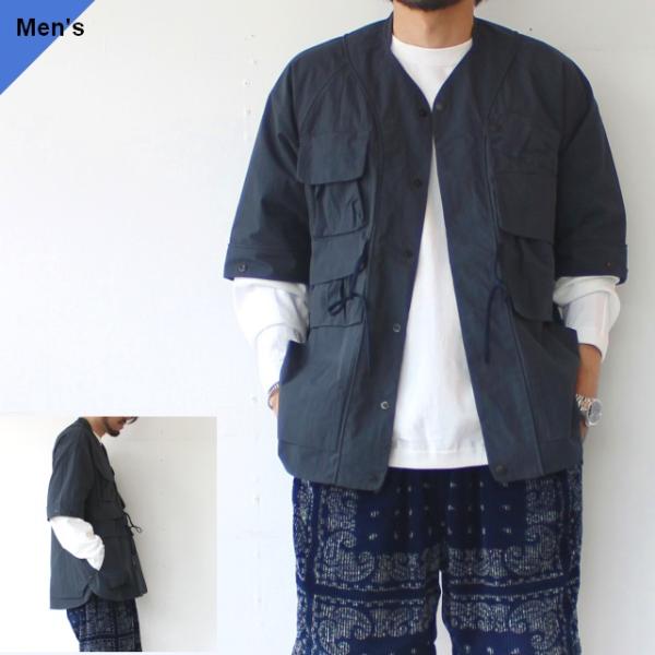 norbit by hiroshinozawaより「Multi Function Baseball Shirt Jacket」ベースボールシャツデザインをベースに、ポケットや切り替えのギミックをプラスしたnorbitらしいシャツジャケット。...