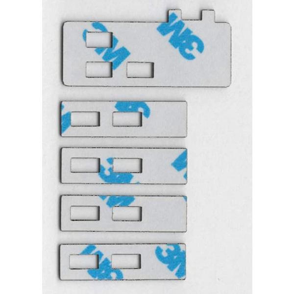 フィルムアンテナ端子用　両面テープ 5枚色：灰色厚さ：0.6mmトヨタ適合機種NSZT-ZA4TNSZA-X64TNSZN-W64TNSZT-W64NSZT-Y64TNSZT-YA4TDSZT-YC4TNSZT-Y62GNHZD-W62GN...