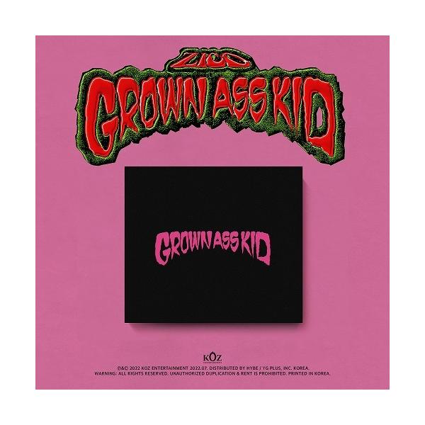 【発売日：2022年08月08日】ZICO 4th Mini Album Grown Ass Kid Jewel Ver. ZICO