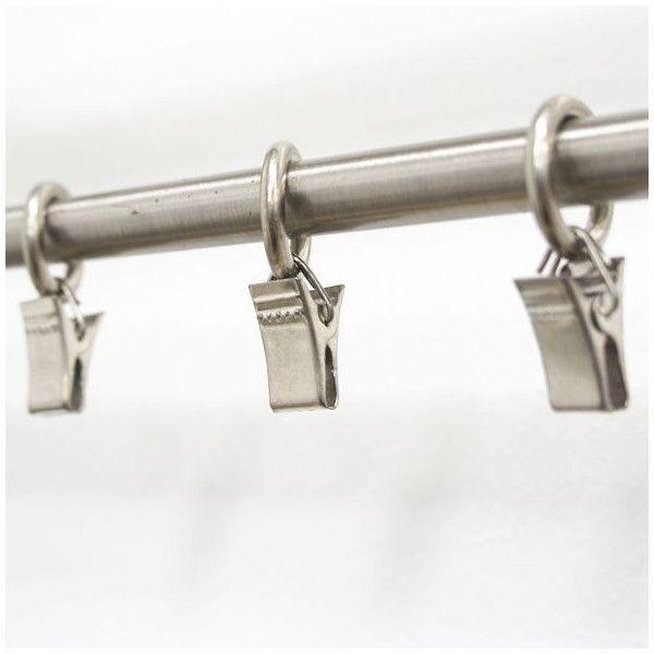 小さめクリップが高級感のあるドイツ製カーテンクリップランナー■カラー：シルバー、ゴールド■クリップサイズ：8m×17mm■リング：内径13mm■素材：スチール■摘要：ドイツ製【取扱い項目】クリップ/リングランナー/カーテンクリップ/カフェカ...