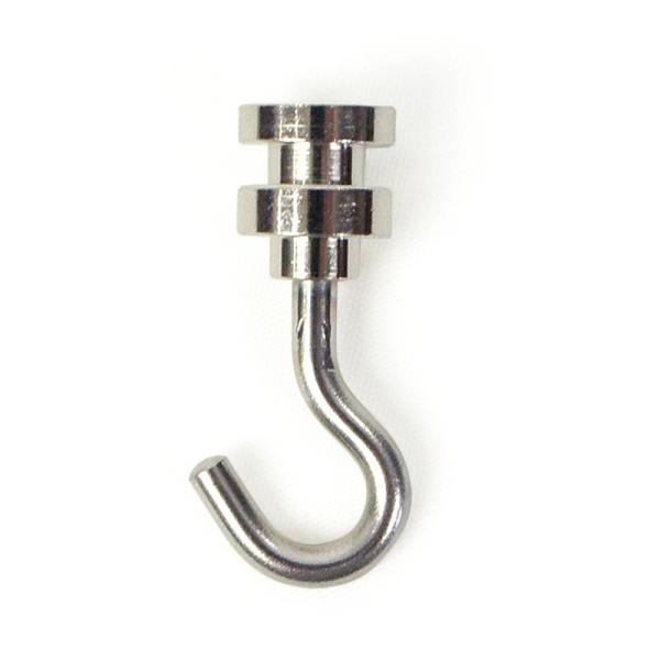 商品名:クチャーレール　ルーミー　天付用フックカラー:シルバー耐荷重:30kg重量：11g材質：真鍮、ステンレス後付け：不可滑りやすさ：良摘要：日本製