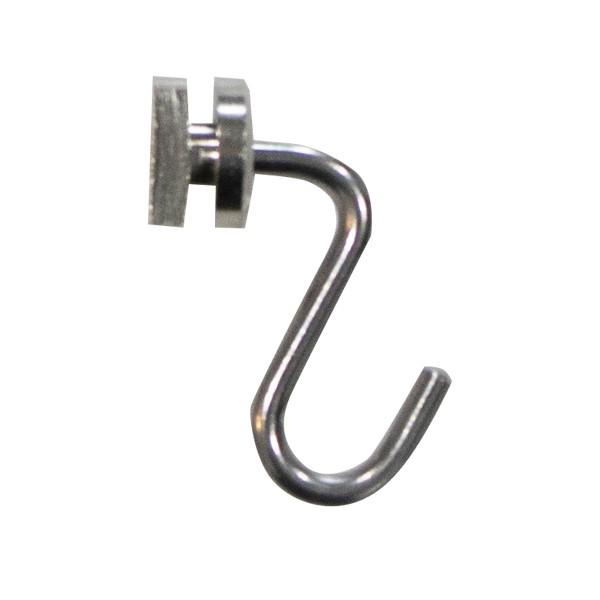 商品名:クチャーレール　ルーミー　壁付用フックカラー:シルバー耐荷重:30kg重量：12g材質：真鍮、ステンレス後付け：可滑りやすさ：ふつう摘要：日本製