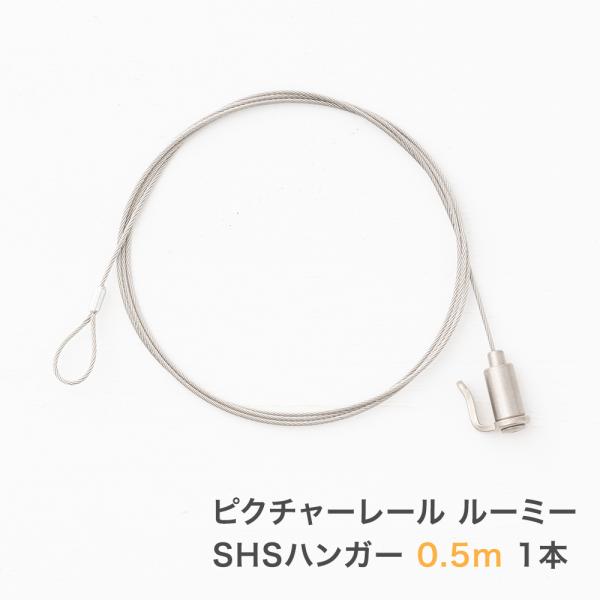 商品名:クチャーレール　ルーミー　SHSハンガー耐荷重:10kgワイヤー径：1.25mm材質：ワイヤー：ステンレスフック：真鍮摘要：日本製