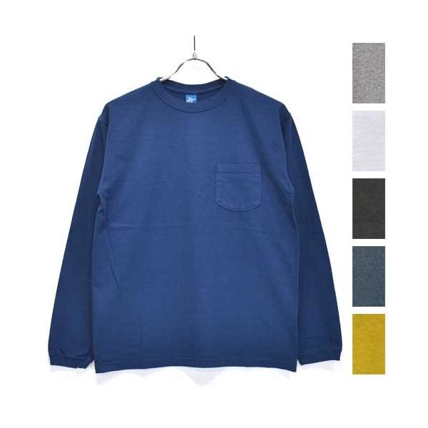 GOOD ON/グッドオンからL/S Pocket Crew Neck T-Shirtsのご紹介です！ベーシックなTシャツ生地（100% Cotton 6 oz Jersey）を使用し、生地の風合い感と製品染めの色合いを生かしたシンプルなデ...