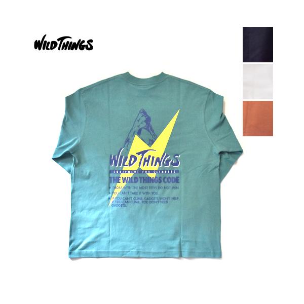 WILD THINGS /ワイルドシングスからMOUNTAIN L/S TEEのご紹介です！DENALI JACKETやMAKALU JACKETに使用している新ネームのデザインをプリント。ブランドコンセプトである「Light is Rig...