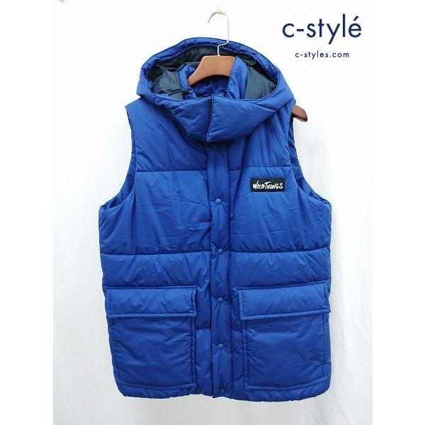 【ブランド】WILD THINGS【カラー】ブルー系【表示サイズ】L【実寸サイズ】身幅:約64.5cm 着丈:約71.5cm★☆★☆★☆★☆★☆★☆★☆★☆★☆★☆多少の使用感はあるものの、比較的状態の良いお品物です。多少の擦れ、汚れ、イタ...