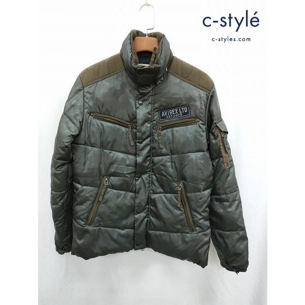 【ブランド】AVIREX【カラー】カーキ系【表示サイズ】L【実寸サイズ】肩幅:約46cm 身幅:約58cm 着丈:約71cm 袖丈:約65cm★☆★☆★☆★☆★☆★☆★☆★☆★☆★☆ある程度の使用感やダメージのあるお品物です。擦れ、汚れ、イ...