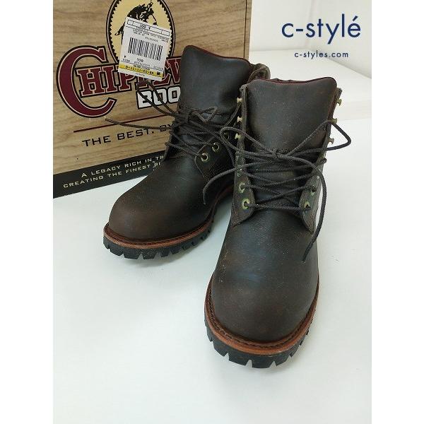 【ブランド】CHIPPEWA × L.L.Bean【カラー】ブラウン【表示サイズ】10【実寸サイズ】アウトソール全長:約32cm アウトソール全幅:約11..5cm 高さ:約18cm★☆★☆★☆★☆★☆★☆★☆★☆★☆★☆多少の使用感はある...