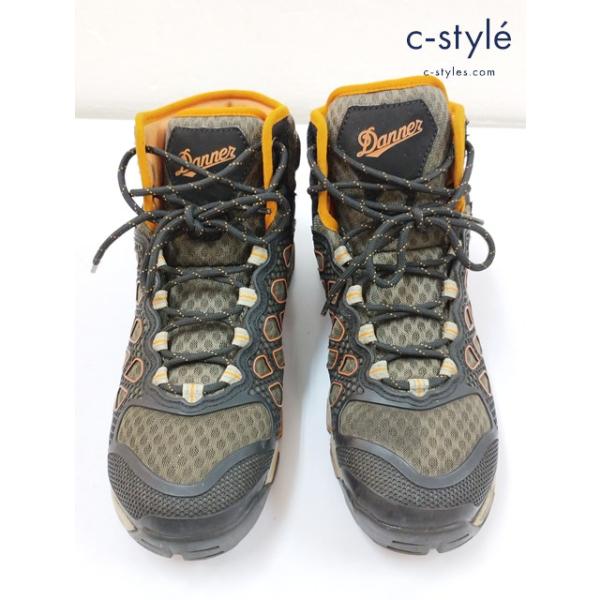 【ブランド】Danner【カラー】ブラック系【表示サイズ】US9.5【実寸サイズ】アウトソール全長:約28.5cm アウトソール全幅:約10cm 高さ:約14cm★☆★☆★☆★☆★☆★☆★☆★☆★☆★☆ある程度の使用感やダメージのあるお品物...