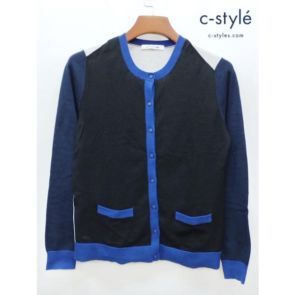 【ブランド】LACOSTE【カラー】ブラック【表示サイズ】36【実寸サイズ】肩幅:約35.5cm 身幅:約45cm 着丈:約55.5cm 袖丈:約59cm★☆★☆★☆★☆★☆★☆★☆★☆★☆★☆多少の使用感はあるものの、比較的状態の良いお品...