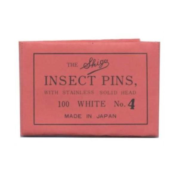 ●「有頭シガ昆虫針」は、昆虫標本の作成をする時に必要な志賀昆虫普及社の最上質ステンレス製昆虫針です●有頭針なので、手側に小さなポッチがあり、刺しやすいタイプです●対象の標本固体サイズに合わせて太さを選んでご利用ください