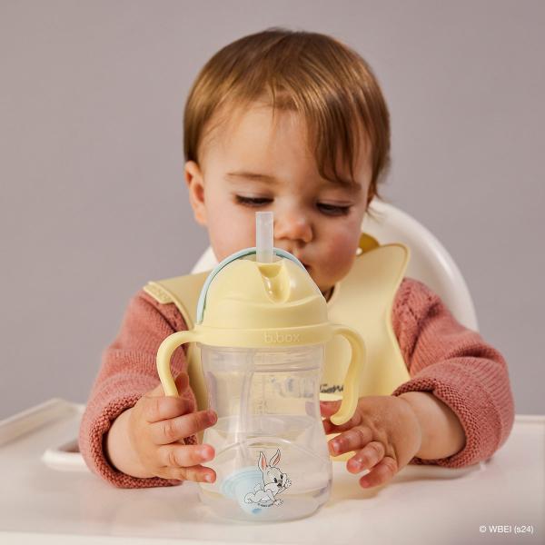 数多くの受賞歴を持つシッピーカップは, ビーボックスの代表的なアイテムです ルーニーテューンズとのコラボレーションアイテムが登場 このLooney Tunesのコラボアイテムの最大の特徴はイエローとブルーのツートーンカラー 重りの付いたスト...