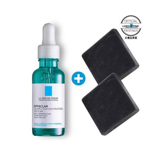 ラロッシュポゼ エファクラ ピールケア セラム 30mL角質ケア美容液。触りたくなる肌質、毛穴レス印象肌へ。皮膚科学に基づき開発。敏感肌*4にも使える角質ケア美容液、誕生！・無香料・パラベンフリー・オイルフリー美容液 角質ケア 無香料 敏感...