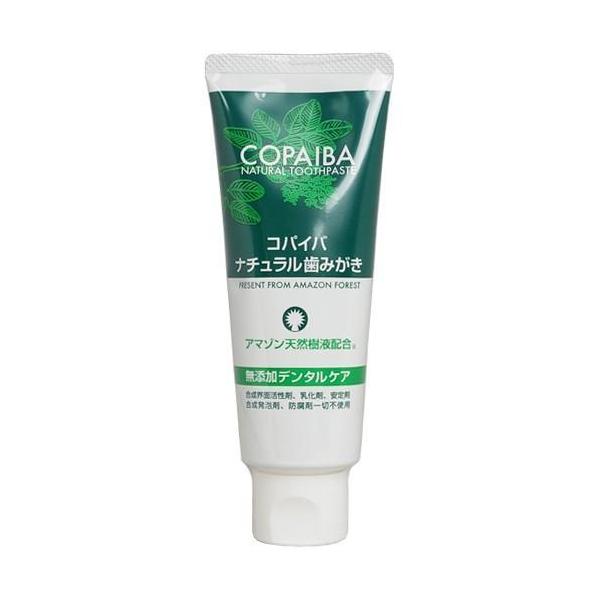 研磨剤・防腐剤不使用、無添加・自然派素材のナチュラルはみがきいつまでも歯ぐきを健やかに保ちたい方へ、コパイバ配合の自然派はみがき。歯ぐきの不快な状態は、歯と歯ぐきの間に潜む雑菌の繁殖が原因です。「コパイバ ナチュラルはみがき」に配合されてい...
