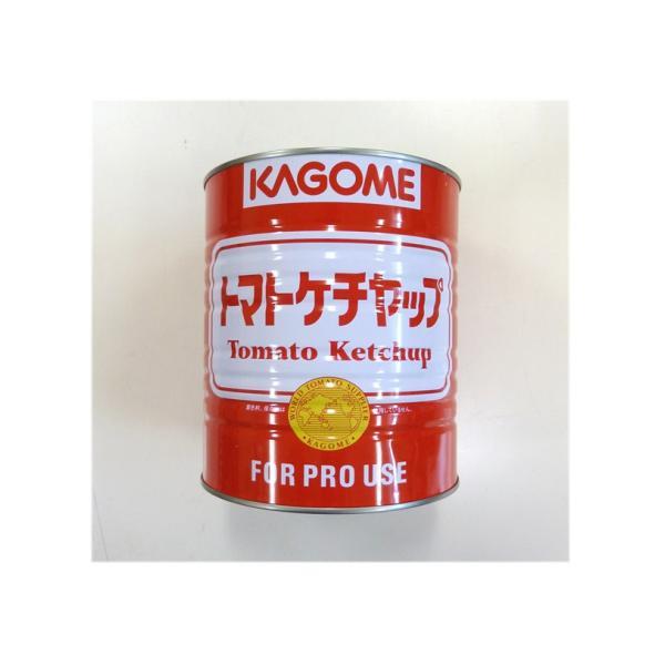 ケチャップ トマトケチャップ 赤ラベル 1号缶 3300g 缶 カゴメ 完熟トマトを豊富に使用