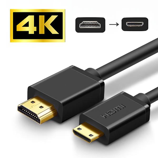 ・商 品 説 明規格：hdmiケーブル mini-hdmiケーブル(タイプAオス - ミニタイプCオス)仕様：4K対応、ハイスピード、金メッキ加工、端子カバー付き長さ：1.0m・注 意 事 項商品の入荷時期によりケーブルの形状が商品画像と違...