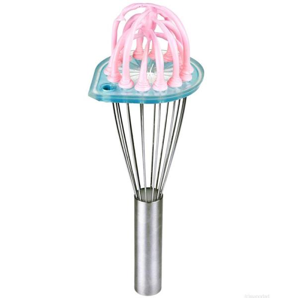 ウィスク ワイパー 泡立て器用 スクレーパー Whisk Wiper - Wipe a Whisk Easily - Multipurpose Kitchen Tool, Made In USA - Includes 11" Stainle...