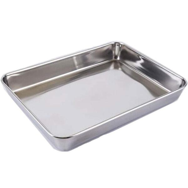 ベーキングパン 36×28cm ステンレス Old Tjikko Baking Cookie Sheets Pan,Jelly-Roll Pans Roasting Pan,Stainless Steel