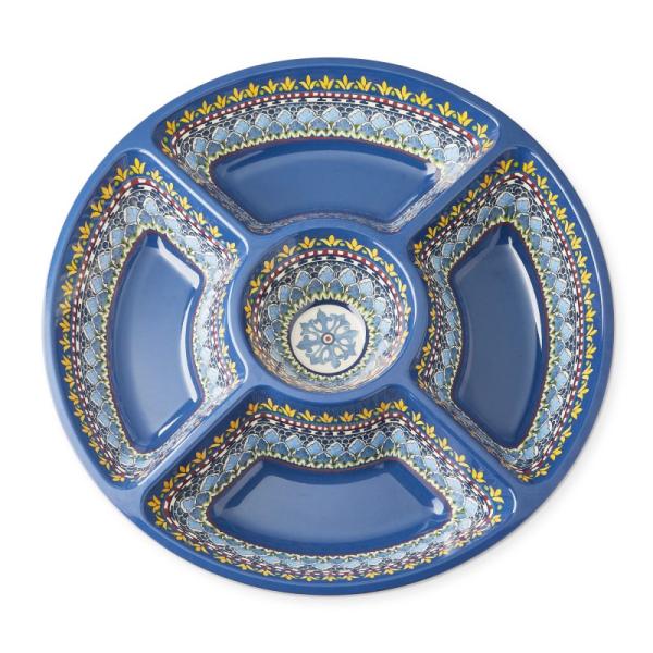 ウィリアムズソノマ シシリー アウトドア メラミン チップ &amp; ディップ ボウル イタリア製 Sicily Outdoor Melamine Chip &amp; Dip Bowl