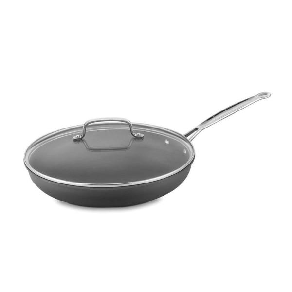 クイジナート フライパン フタ付 直径30cm Cuisinart 622-30G Chef's Classic Nonstick Hard-Anodized 12-Inch Skillet with Glass Cover