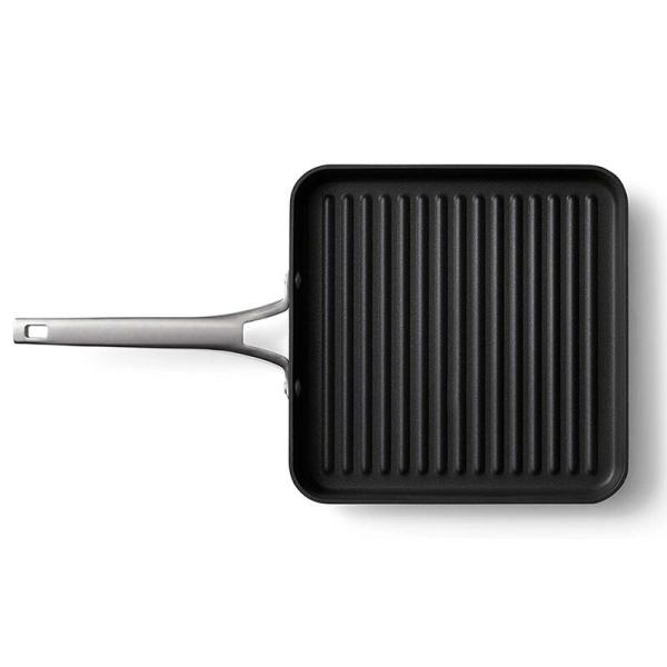 スクエア フライパン 28cm 四角 グリル カルファロン プレミア ハードアルマイト Calphalon Premier Hard-Anodized Nonstick 11-Inch Square Grill Pan