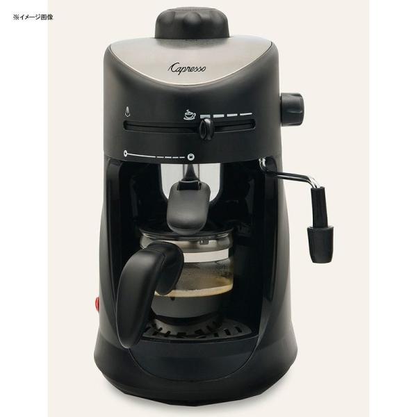 カプレッソ エスプレッソマシン カプチーノメーカー スチーマー Capresso 4-Cup Espresso &amp; Cappuccino Machine 303.01 家電