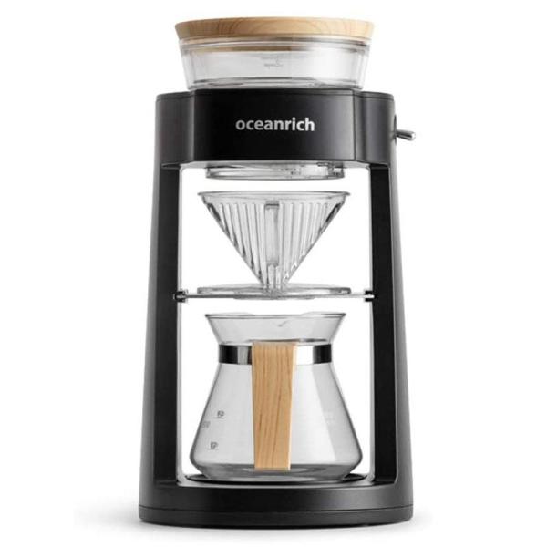 ドリップ コーヒーメーカー ドリッパー 2カップ 自動停止 単3電池使用 OCEANRICH Automatic Coffee Machine Drip Maker，Home Coffee Maker Drip Coffee Pot Fil...