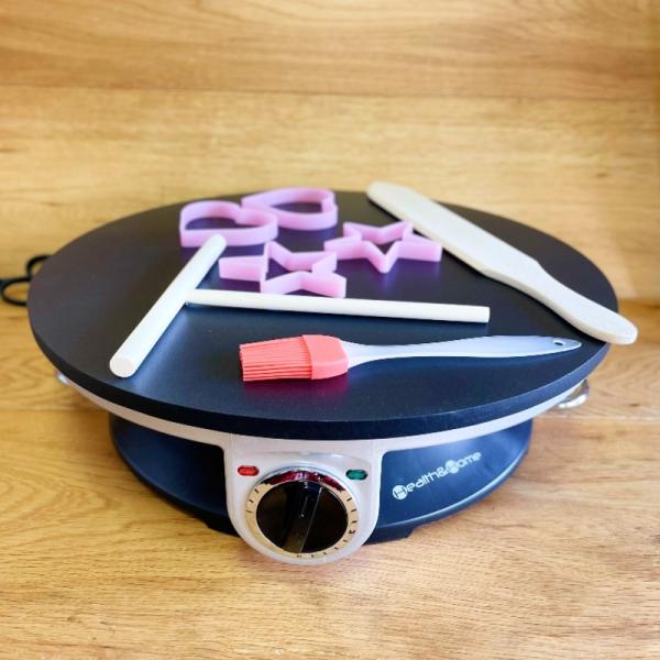 クレープメーカー 直径33cm Health and Home Crepe Maker Pro 13 Inch Crepe Maker &amp; Electric Griddle 家電