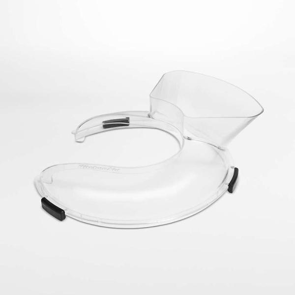 キッチンエイド ボウルリフト スタンドミキサー ステンレスボウル用 流し込みシールド 固定フック KitchenAid Secure Fit Pouring Shield for Bowl-Lift Stand Mixers KSMBLPS