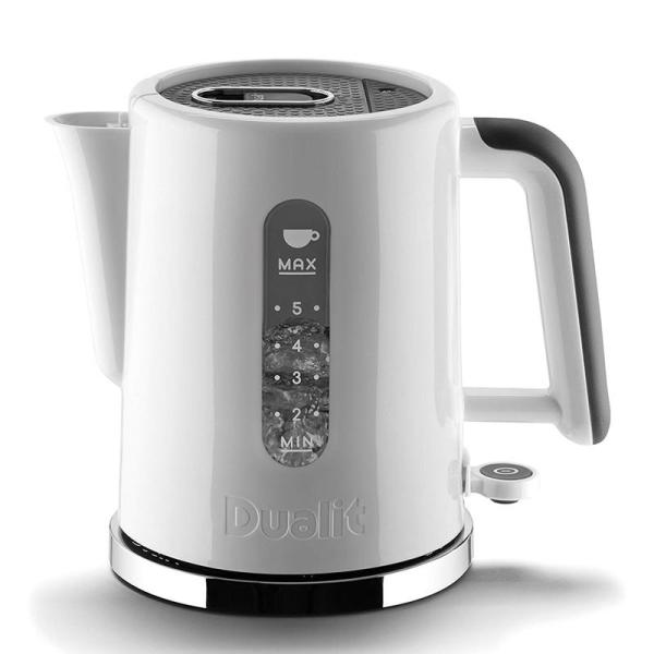 電気ケトル 1.5L スタジオ BPAフリー ホワイトグレー デュアリット Dualit Studio Kettle 1.5L , White/Grey 家電