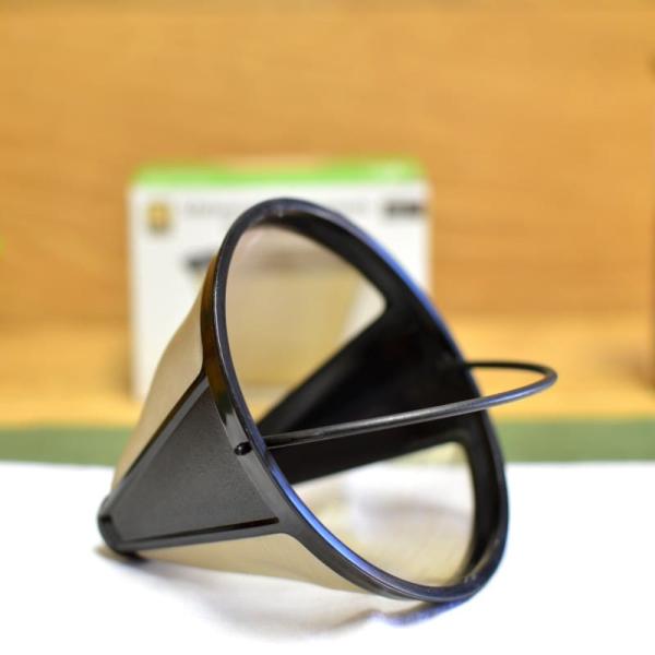 ゴールドフィルター 各種コーヒーメーカー対応 #4カップ Medelco Hamilton Beach Black &amp; Decker Krups Mr. Coffee Sunbeam GE Cuisinart Gold Tone F...