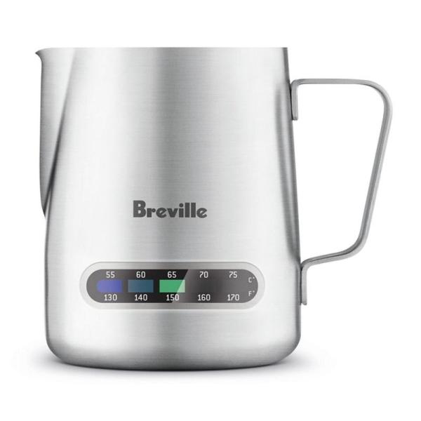 温度計付 ミルクジャグ ステンレス エスプレッソ ミルク フォーム フォームド スチーム 泡だて カプチーノ ブレビル Breville the Temp Control Milk Jug BES003XL