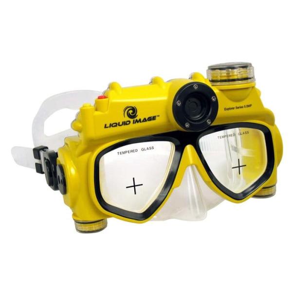 リキッドイメージ エクスプローラーシリーズ 3.1MP スキューバ デジタルカメラマスク Mサイズ Liquid Image XSC Explorer Series 3.1MP - Camera Mask - Mid Size