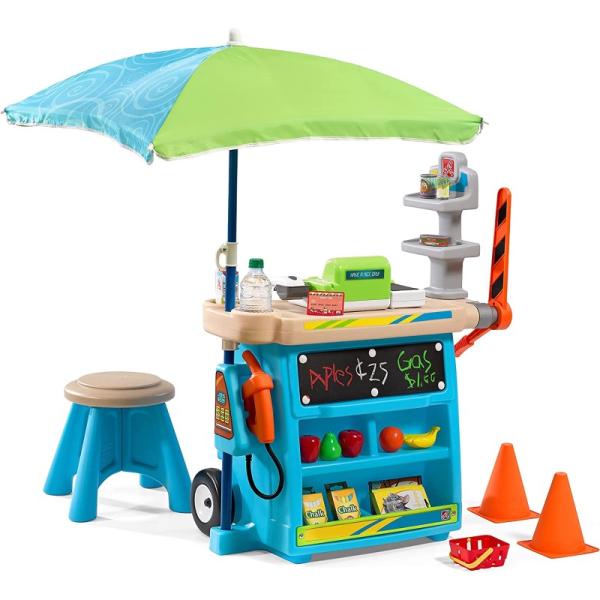 お店 ごっこ マーケット おもちゃ レジ 黒板 Step2 Stop &amp; Go Market 413599