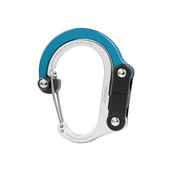フック付きカラビナ ヒーロークリップミニ バッグハンガー ベビーカーにも HEROCLIP Versatile Clip(Mini)|Non-Locking Carabiner | Hang Anything, Anywhere