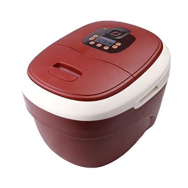 フットバス 足湯器 フットスパ 持ち運び簡単 足浴 エステ 電動ローラー付 Carepeutic Ozone Waterfall Foot and Leg Spa Bath Massager KH298 家電
