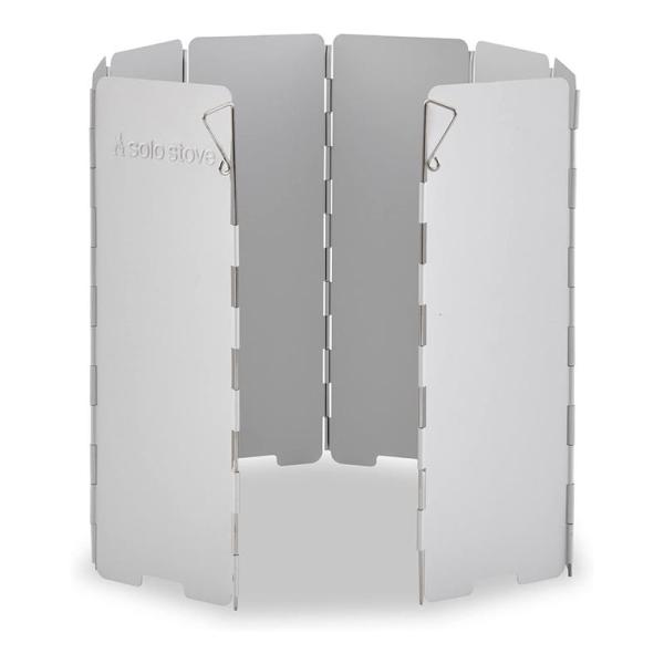 折りたたみ ウィンドスクリーン 風よけ アルミ アウトドア キャンプ Solo Stove Solo Aluminum Windscreen: For Use and Other Backpacking Stoves, Camping St...