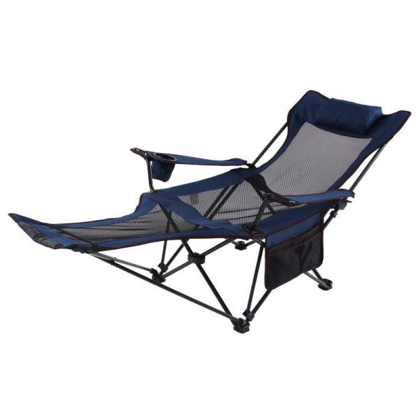 折りたたみ ラウンジチェア リクライニング 椅子 アウトドア キャンプ Seatopia Camping Recliner camping Lounge Chair, Backpacking Folding Chair with Headr...