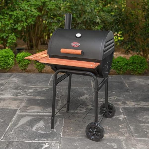 Char-Griller グリル スモーカー 炭焼き バーベキュー Wrangler Charcoal Grill&amp;Smoker E2123