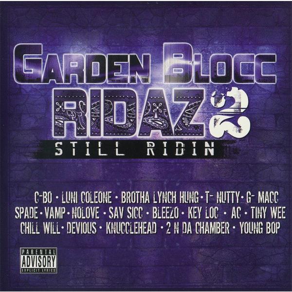 タイトル：VA / GARDEN BLOCC RIDAZ 2曲数：17曲収録時間：71分33秒フォーマット：CD仕様：フルカラーJKT(ジャケット)・レギュラーCD