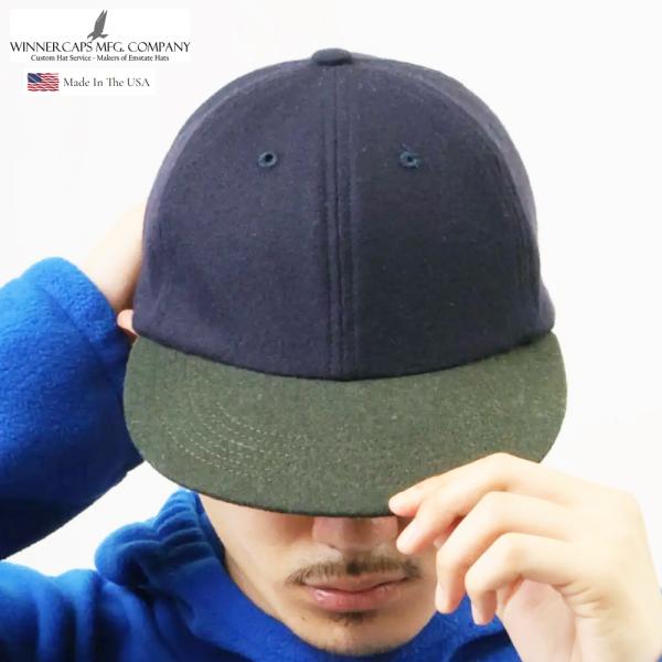 Winner Capsに別注 して作成したレザーストラップのウールキャップです。アメリカ製のタグ以外は何もつかない、非常にソリッドな見た目も◎です。二次加工にももってこいです。アメリカ製じゃないとでない粗さというか、アメリカっぽい雰囲気は抜...
