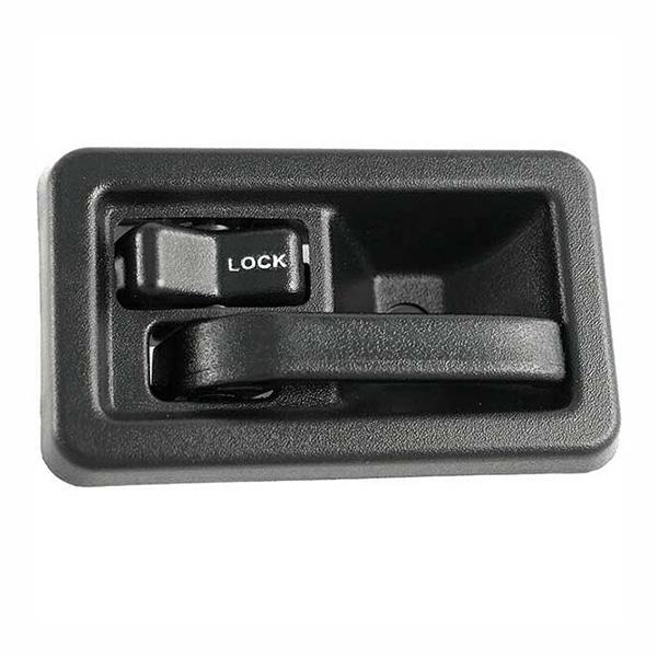 メーカー：DOMAN品名：フロント インナードアハンドル　 左側管理番号：k0744品番：-内容：フロント インナードアハンドル本体仕様：カラー：ブラック説明：91-04y ラングラーにご使用いただける、交換式のインナードアハンドル(フロン...