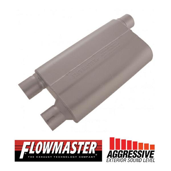 メーカー：FLOW MASTER品名：フローマスター 80 Cross Flow マフラー管理番号：n314品番：#42583内容：タイコ本体仕様：2.5インチ IN(約64mm)/ 2.5インチ OUT(約64mm)タイコ長:約38cmタ...