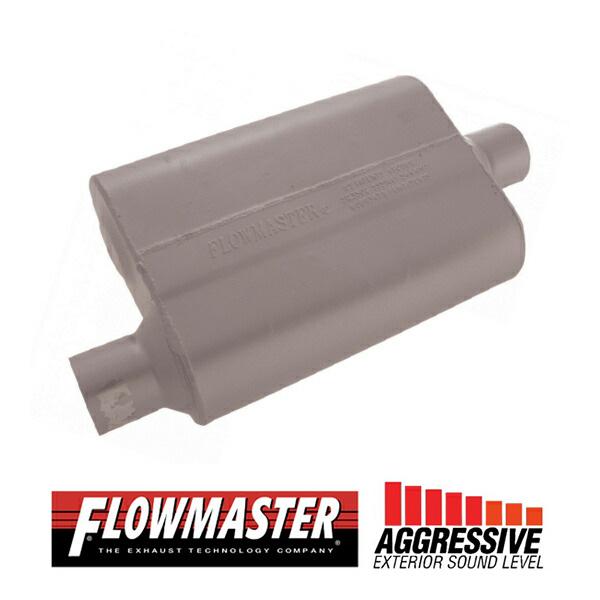 メーカー：FLOW MASTER品名：フローマスター 40 マフラー管理番号：n337品番：#42541内容：タイコ本体仕様：2.5インチ IN(約64mm)/ 2.5インチ OUT(約64mm)タイコ長:約33cmタイコ幅:約24.8cm...