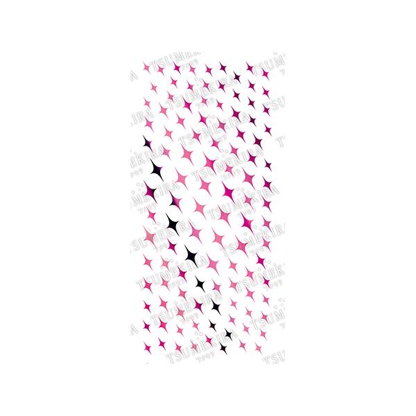 Ｓｐａｒｋｌｙ　ｍｅｔａｌｌｉｃ　ｐｉｎｋ光り、輝きをテーマにキラキラのシールをデザインしました！ランダムに散りばめるだけでトレンド感のあるポップな仕上がりにＳＧ−ＫＡＩ−０１０６３ｍｍ×１２７ｍｍネイル ネイルシール ネイルステッカー キ...