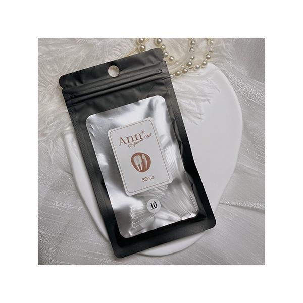 【#0~11 各20p ネイル ジェルネイル チップ つけ爪 クリアチップ ネイルチップ ショート オーバル スクエア つけ爪 透明 大容量 おすすめ nail nail tip エクステンション】