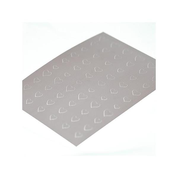 ハートホッピングジェルやエアブラシをご使用の際に便利なステンシルシールです。＊使用方法＊１．シールを台紙からはがして、お爪の好きなところに軽く貼ります。２．その上からホッピングジェルでポンポンとタップ、もしくはエアブラシを吹きかけます。３．...