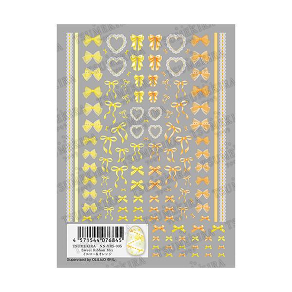 イエロー＆オレンジ　ＯＬｉＬｉｃＯ　ゆりし監修シフォン・サテン・チェックのリボンを色々なデザインに使えるよう、バラエティ豊かなテイストとサイズで詰め込みました！ライン状のシフォンリボンは重ねてレースアップにしたり、チェックやストライプにも使...