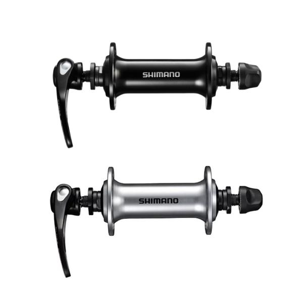 SHIMANO シマノ フロント フリーハブ HB-RS300ブラック／シルバー32Hクイックリリース付属OLD : 100mm